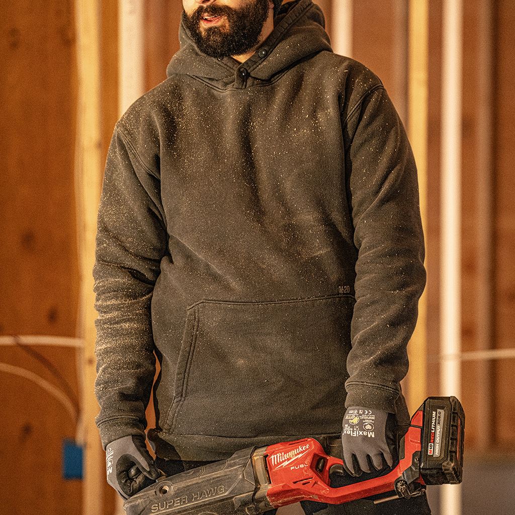 The 1620 Basic Work Hoodie | Heavyweight Fleece | Made in the U.S.A ...